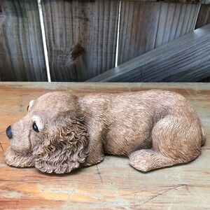 Sandicast | Art | Vintage Sandicast Large Blonde Cocker Spaniel Puppy ...